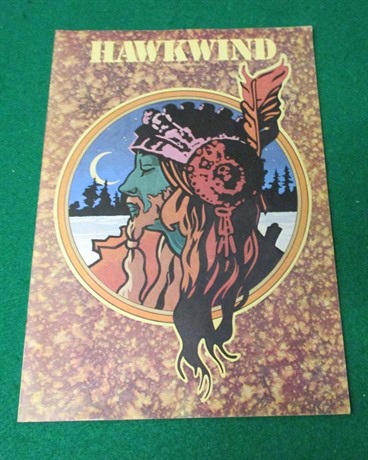 Hawkwind Hawkwind Tour Poster Programme 1974 '1975 Poster