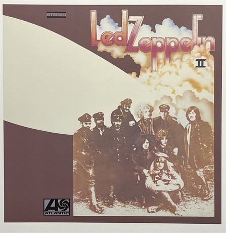 Led Zeppelin Led Zeppelin II LP Cover Art Print Poster '1969 Poster